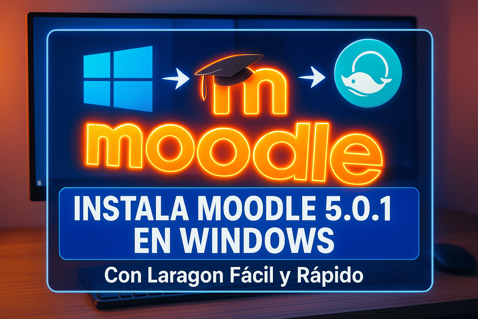 Instalar Moodle 5.0.1 en Windows con Laragon | TADS
